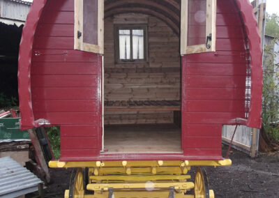 Handbuilt Woden Gypsy Caravans - Perfect for Glamping