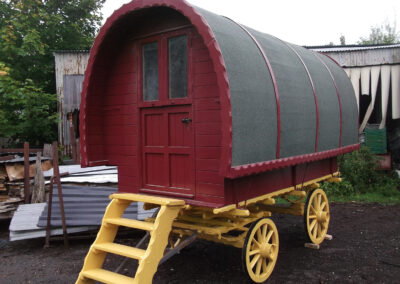 Handbuilt Woden Gypsy Caravans - Perfect for Glamping